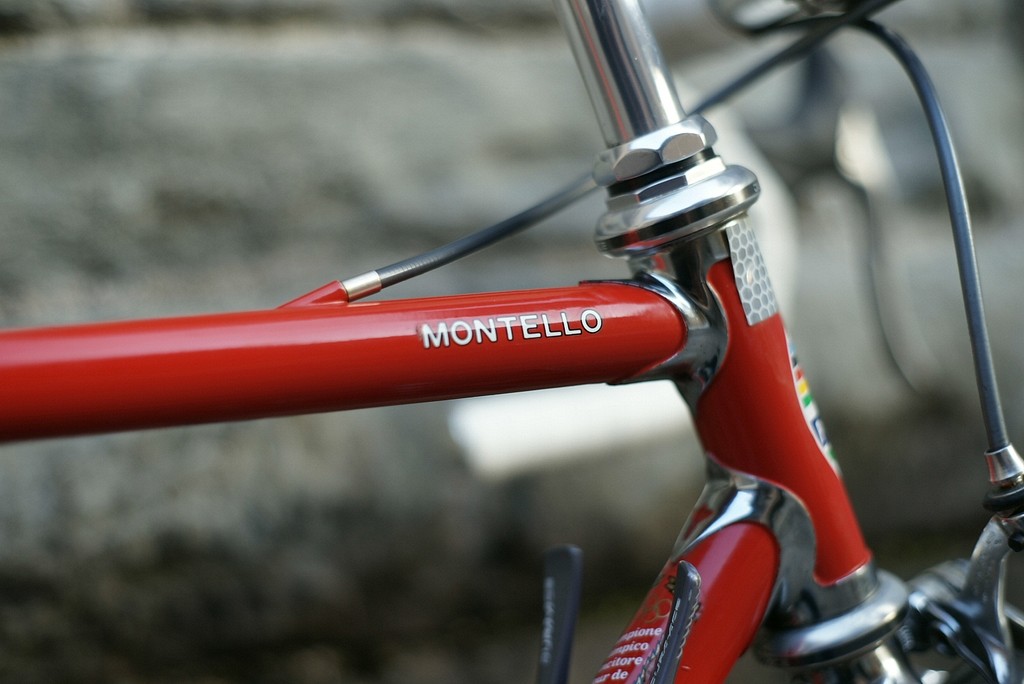 Zugzwang: Pinarello Montello, Chrommuffen, full Dura-Ace, ca. 1989 ...