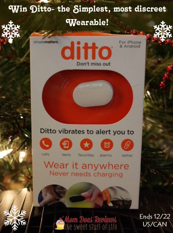Top Notch Material: Ditto cellphone alert device Giveaway