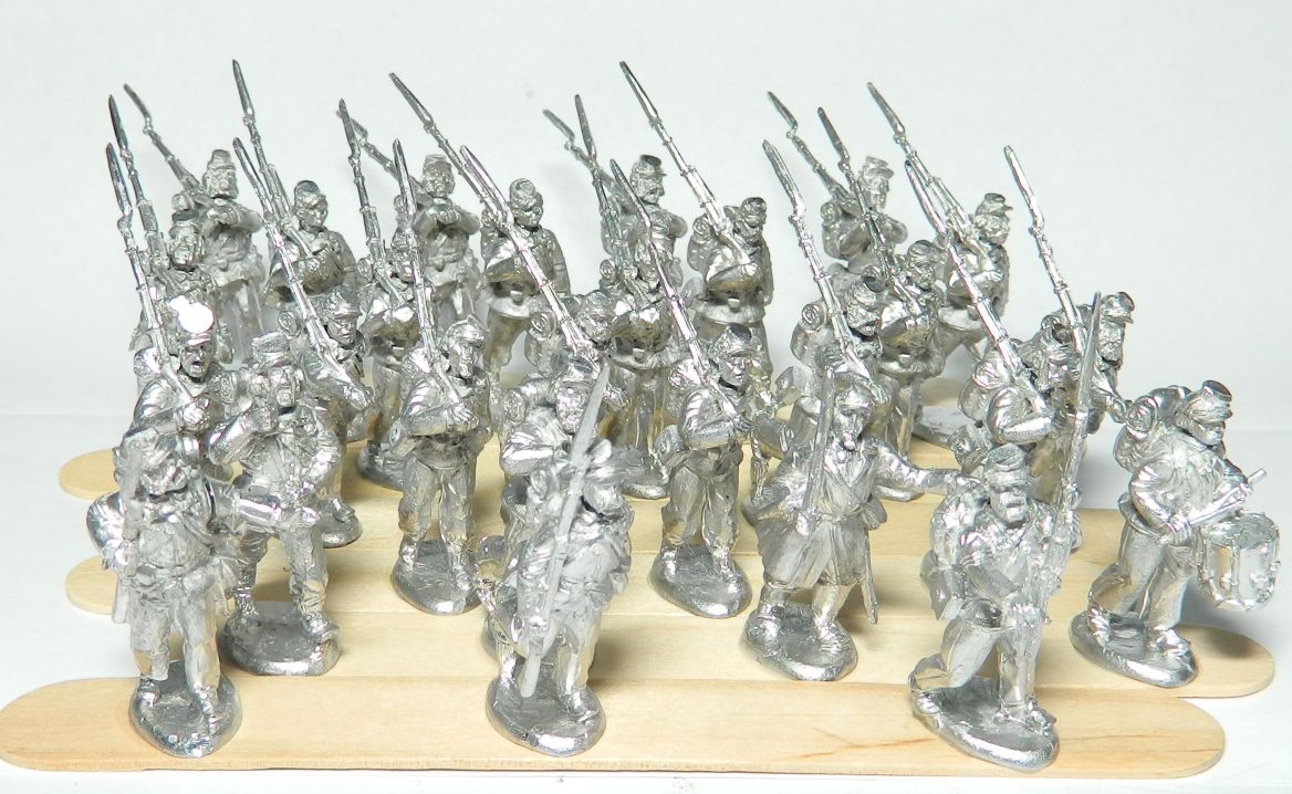 MacPhee's Miniature Men: 40mm ACW Union Infantry