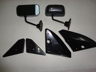 RS RACING MOTORSPORTS: F1 SIDE MIRROR CARBON LOOK - UNIVERSAL