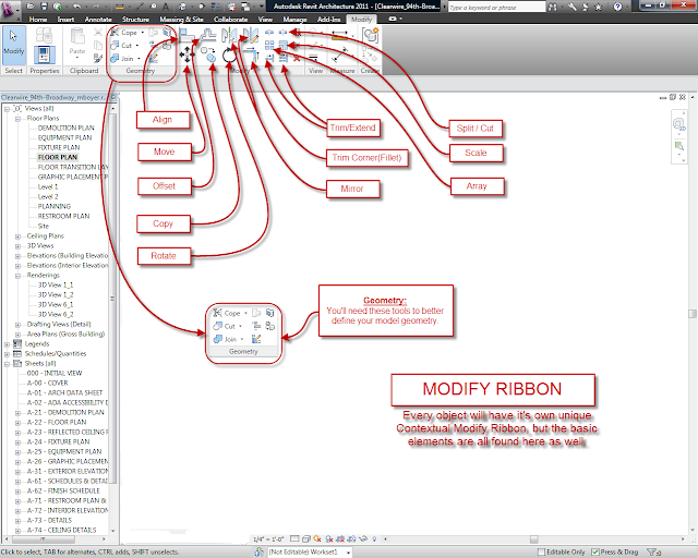 Revit Training: The Revit User Interface