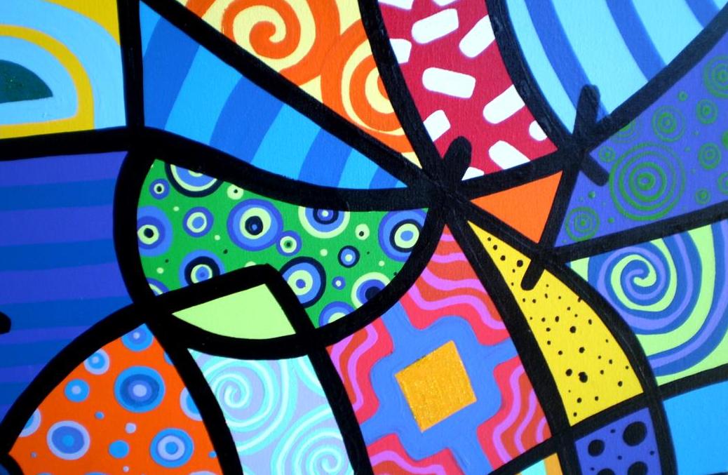 MÔNICO REIS: PINTURA FAMILIA ABSTRATO 02