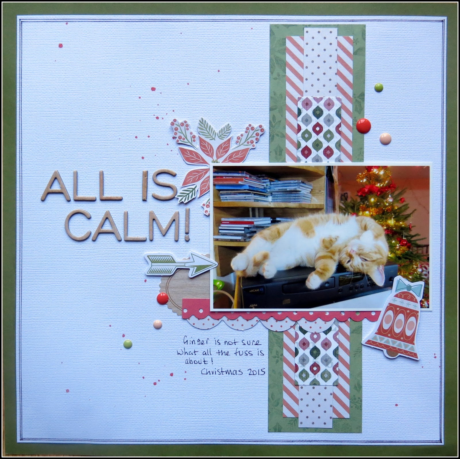 scrapbooking - for the love of paper: Christmas Layouts.