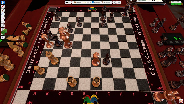 21st April 2016 - Omega Chess Advanced Game.