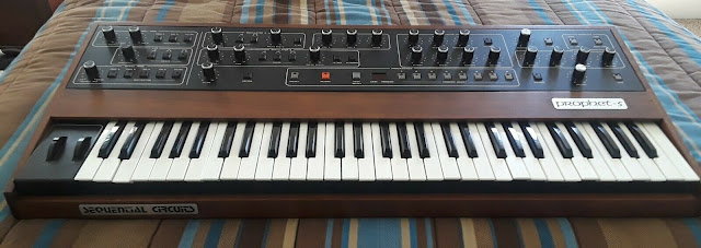 MATRIXSYNTH: Sequential Circuits Prophet 5 Keyboard Synthesizer SN 6099