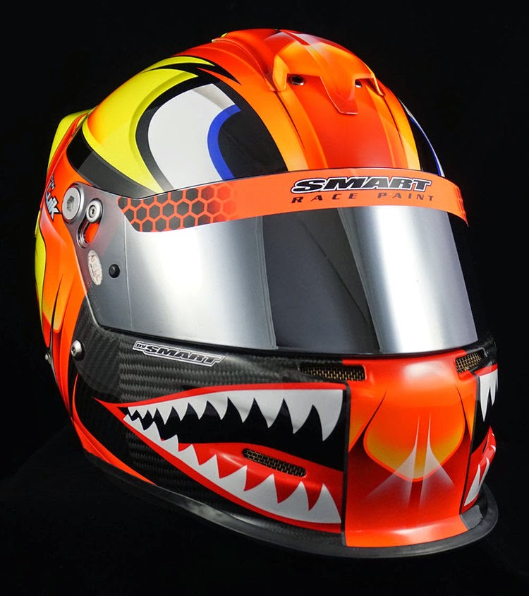 Racing Helmets Garage: Bell GP.2 Carbon J.Luik 2015 by Smart Race Paint
