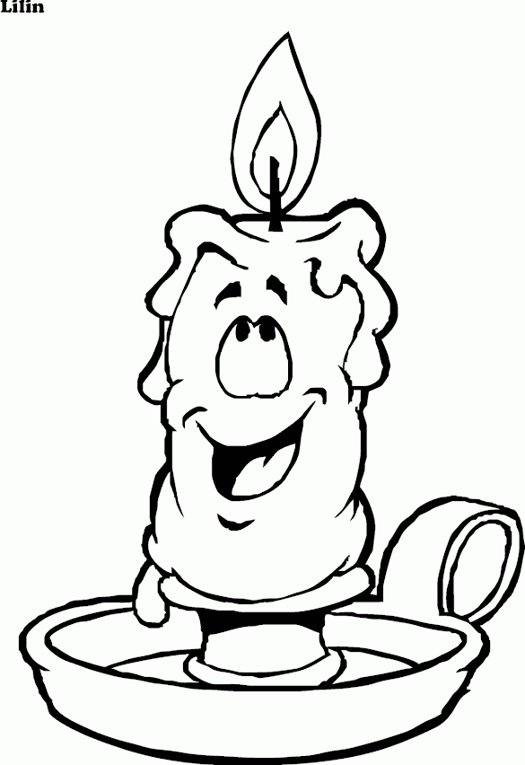 Mewarnai Gambar Lilin Untuk Anak Tk - Mewarnai Lilin Coloring And ...