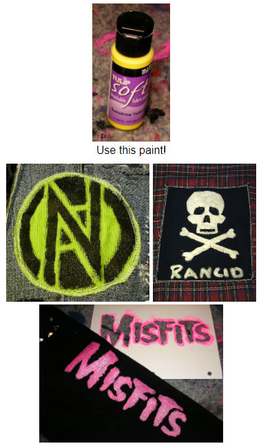 Deranged Designs: Making Patches