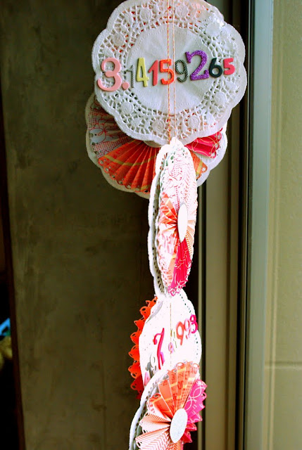 Rainbow Scrapbooks: Pi Day Craft