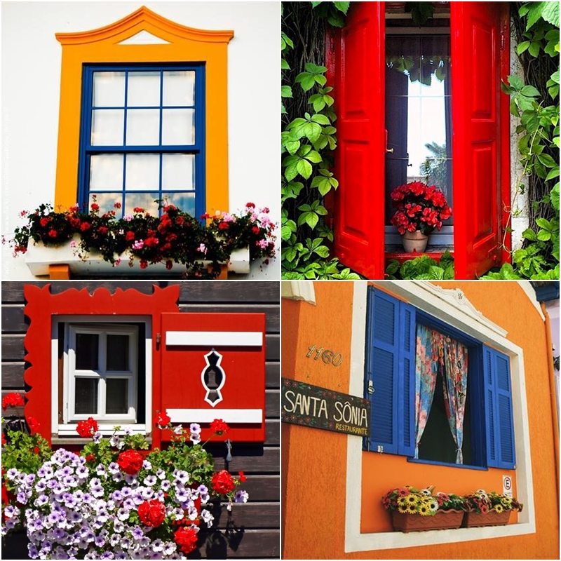 Inspiração - Janelas coloridas - ARCHLIFE | Heloise Travain