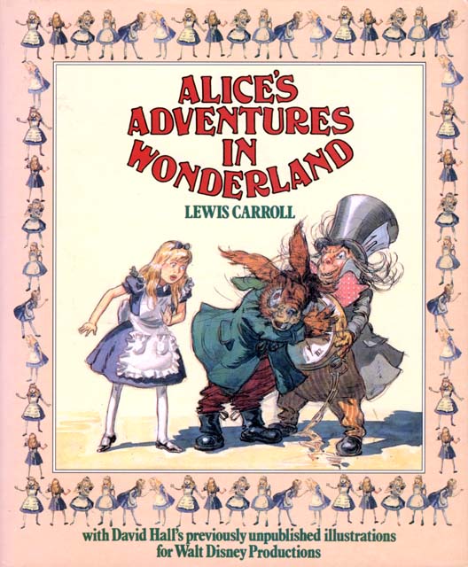 Vintage Disney Alice in Wonderland: David Hall Original Watercolor of ...