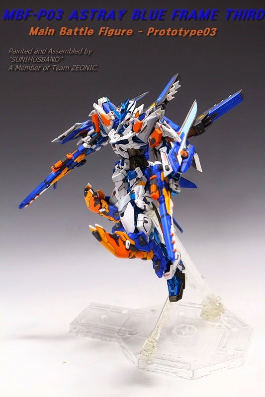 Custom Build: 1/100 Gundam Astray Blue Frame Third "Conversion"