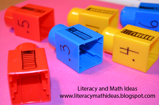 Literacy & Math Ideas: Decimal Number Order With Blocks