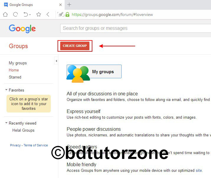 bdtutorzone: How to create and operate a Group mail account in gmail ...