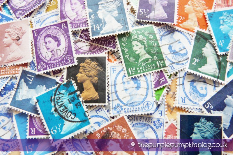 Postage Stamp Food Picks