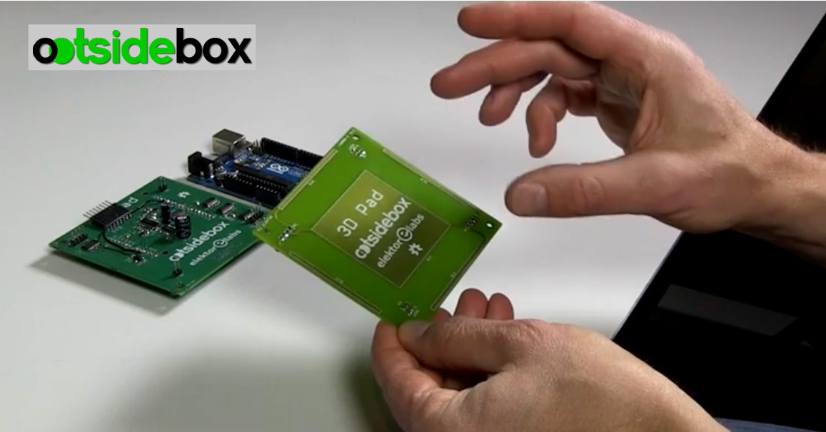 MATRIXSYNTH: Elektor 3D pad: Touchless Gesture Control Interface Now on ...