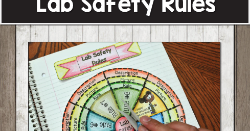 Math in Demand: Lab Safety Foldable