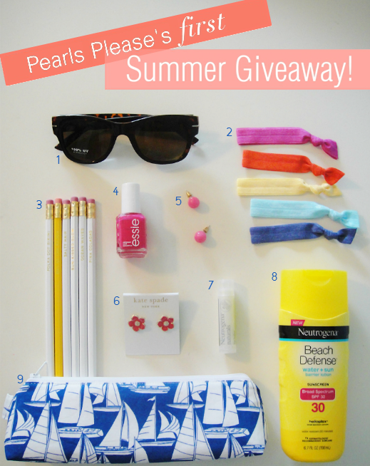 Pearls Please: Summer Favorites Giveaway!!