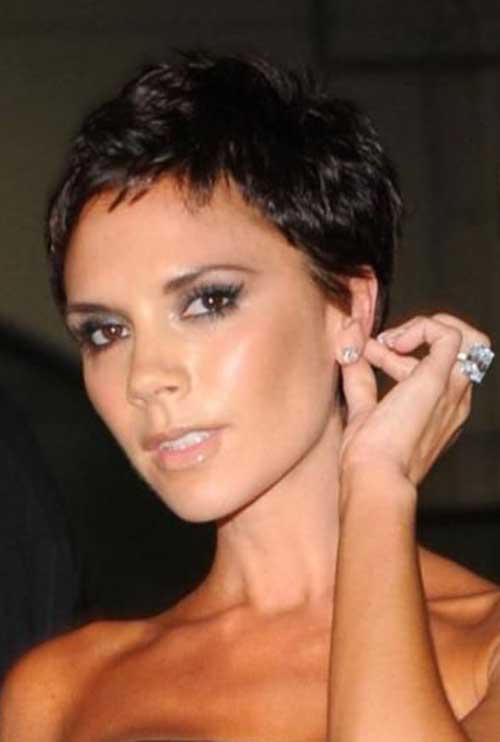 Model: Victoria Beckham Pixie Cut Styles