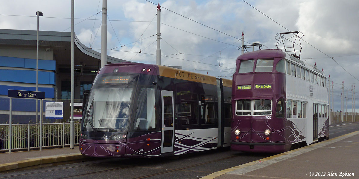 Blackpool Tram Blog: Balloon 700 on Training