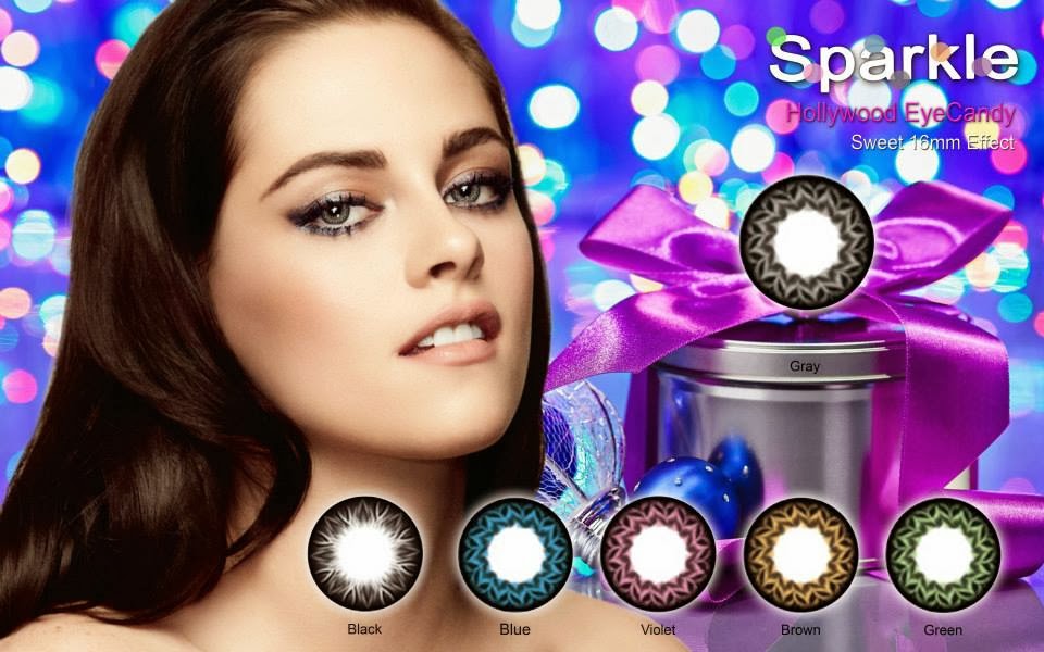 Travels of Sharm: Sparkle Contact Lens CHRISTMAS SALE!