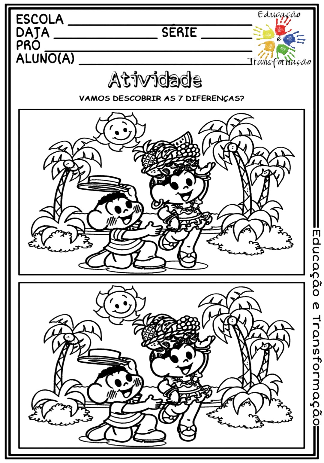 Blog Educação e Transformação: 👍 Turma da Mônica: carnaval