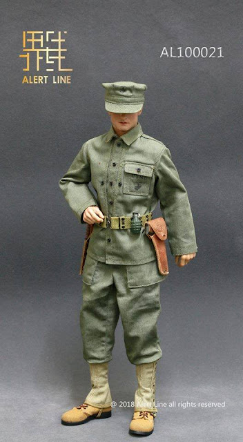 toyhaven: Alert Line WWII USMC BAR Gunner Uniform Set
