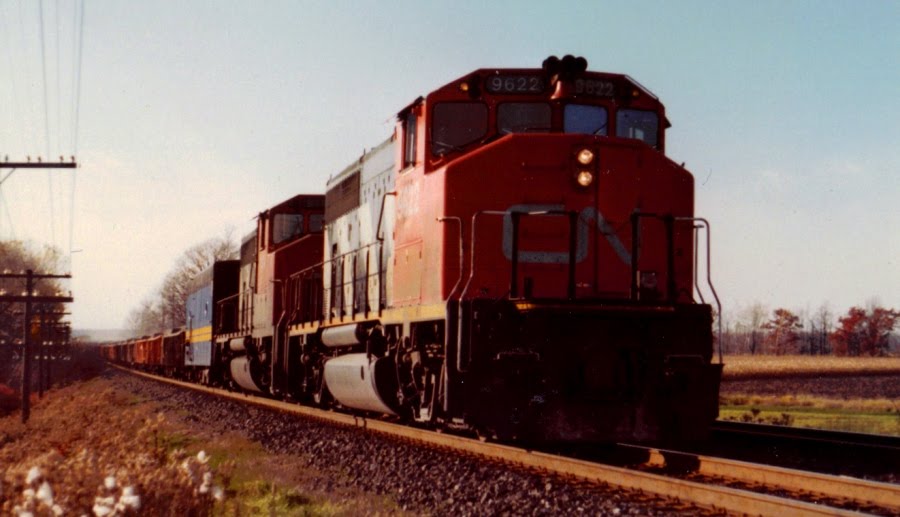 Trackside Treasure: CN Steam Freight