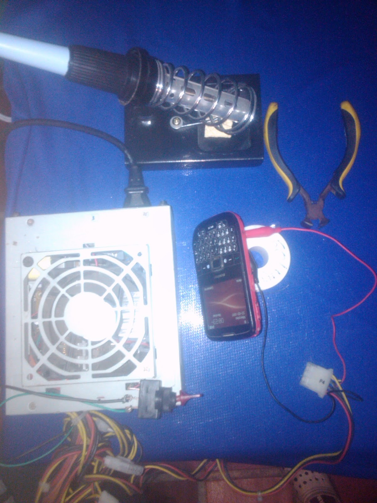 FUENTE DE PODER PARA CELULARES CASERA