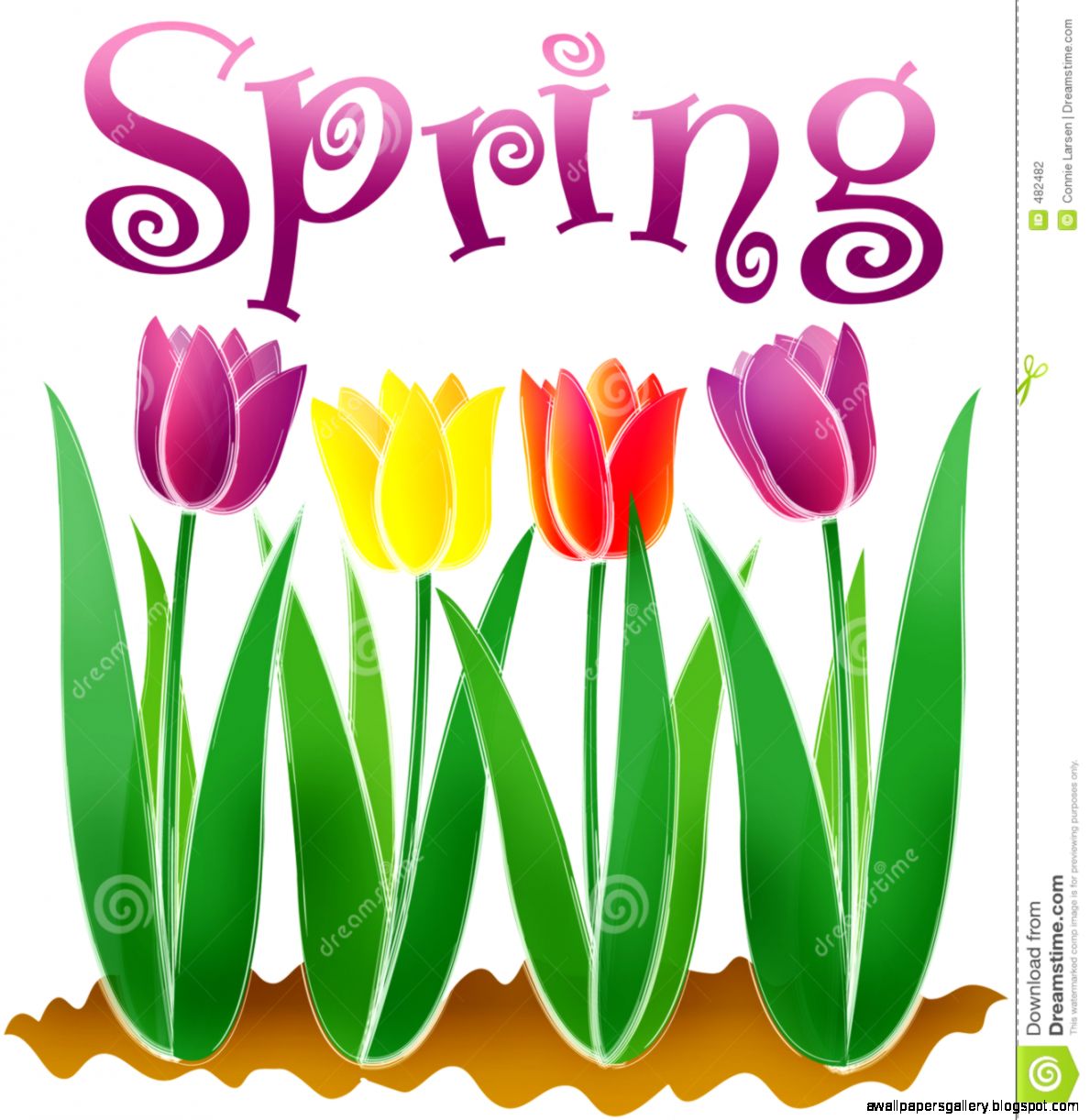 Happy Spring Clip Art | Wallpapers Gallery
