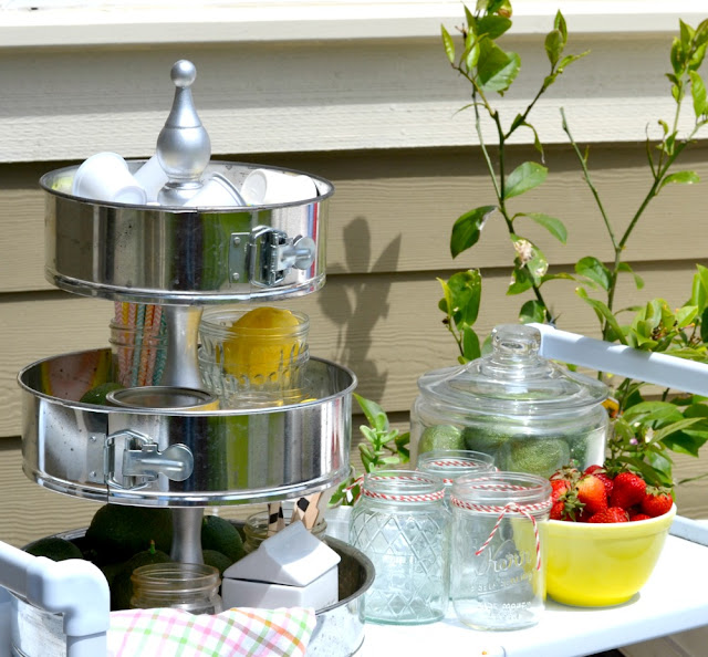 DIY Three Tiered Serving Stand