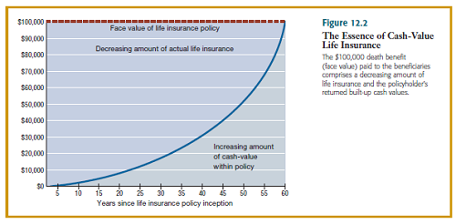 Some forms of cash-value life insurance pay a fixed return | Finance Slide