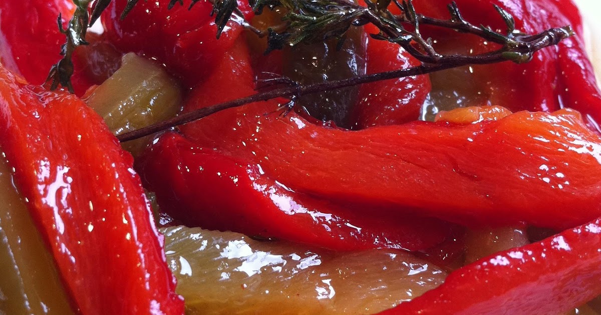 Ça croustille !: POIVRONS CONFITS