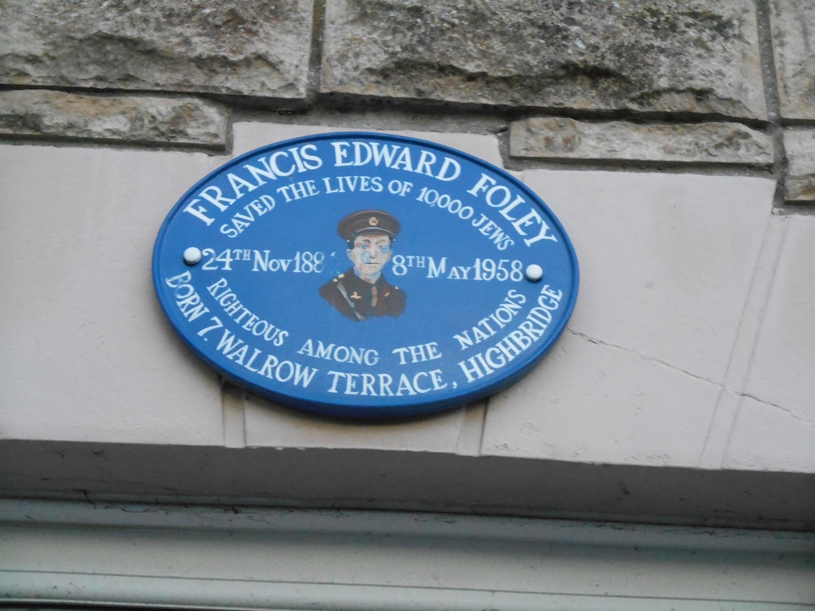 Off the Beaten Track in Somerset: Frank Foley, Righteous Among the ...