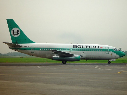 Bouraq Airlines | I Love Planes
