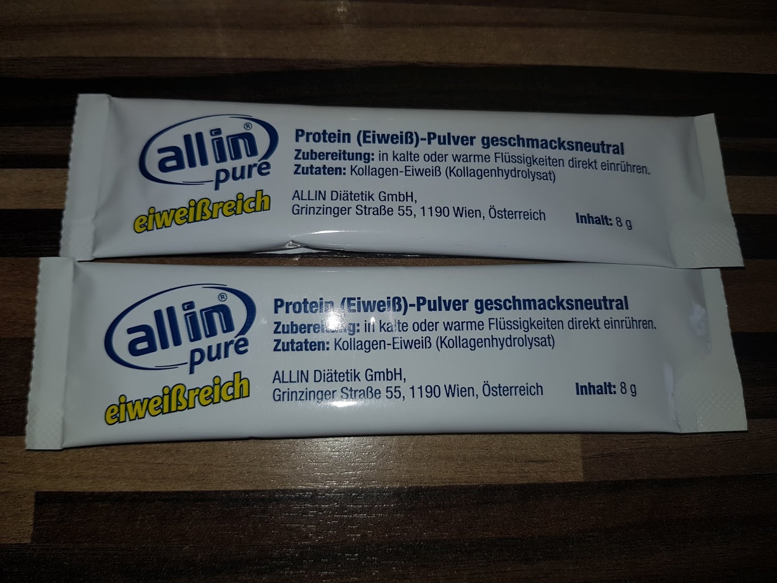 Produkttest: allin protein Eiweißprodukte ~ Lisa´s Produkttest-Welt