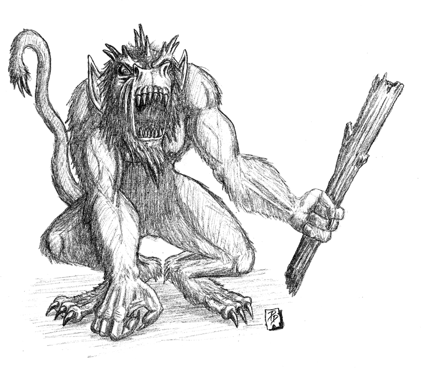 Tenkar's Tavern: Midweek Monster Mayhem - Meat-Eating Macaque / Bad ...