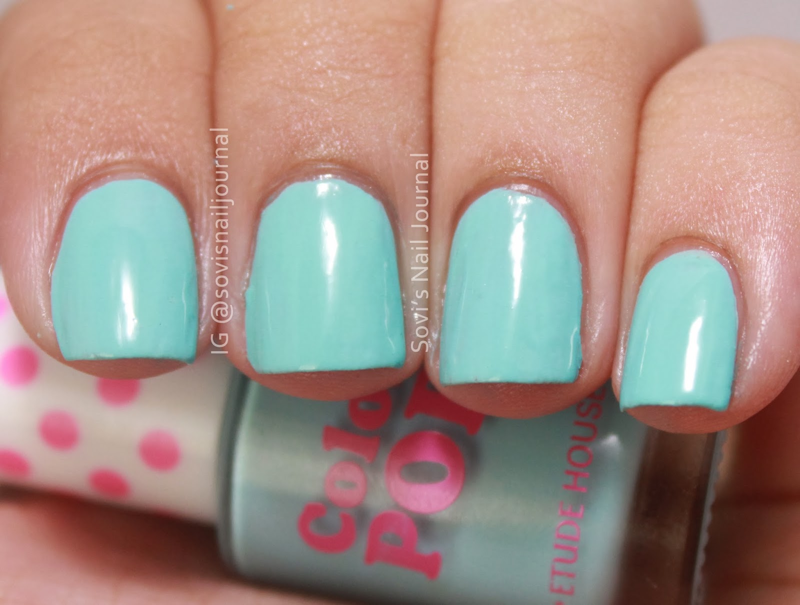 Sovi's Nail Journal: Etude House Color POP Nails Swatches and Review