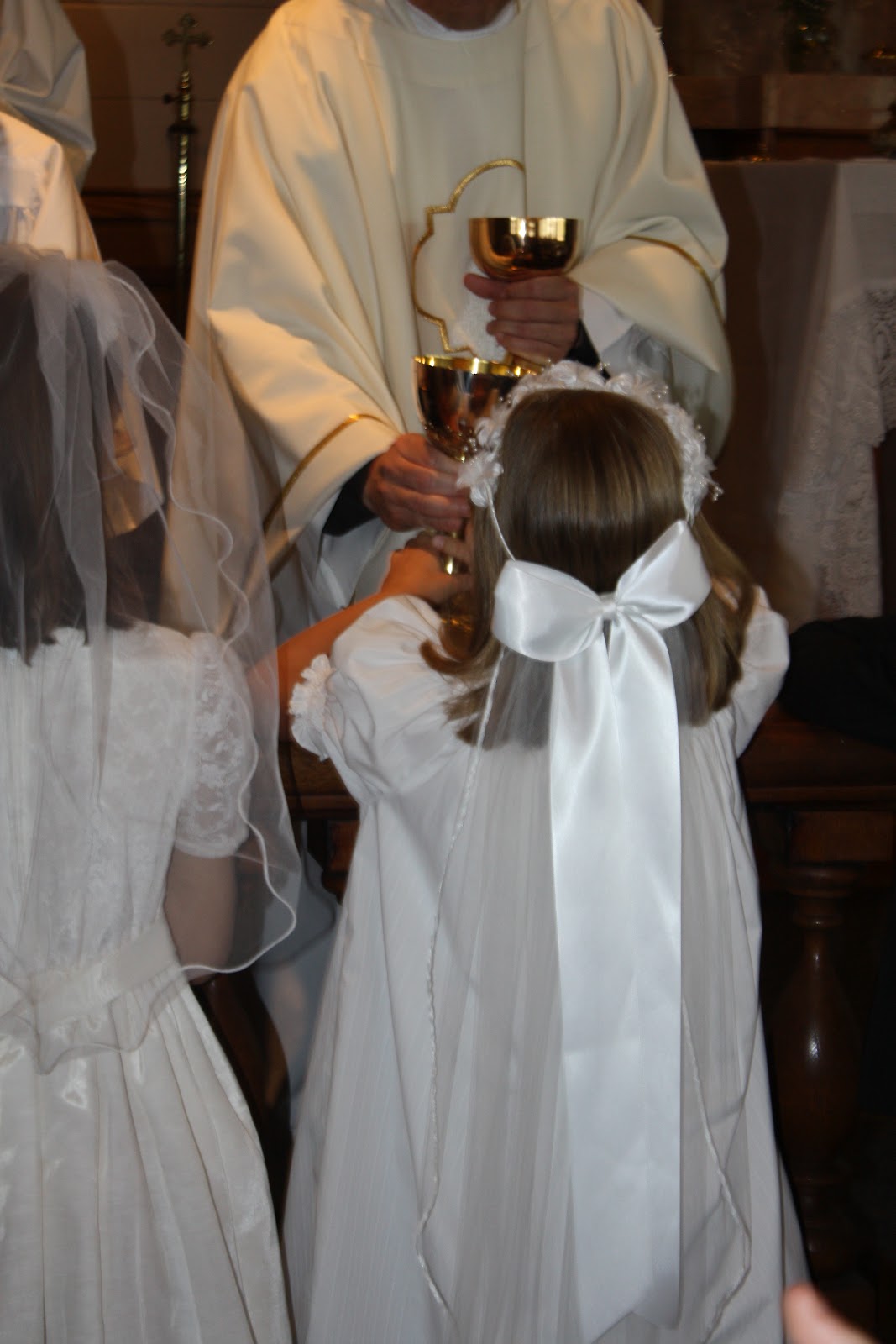 A Slice of Smith Life: Our Daughter's First Holy Communion