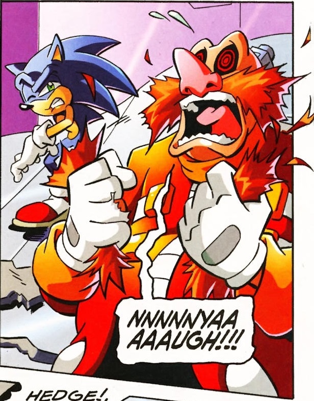 Hedgehogs Can't Swim: Sonic the Hedgehog: Issue 200