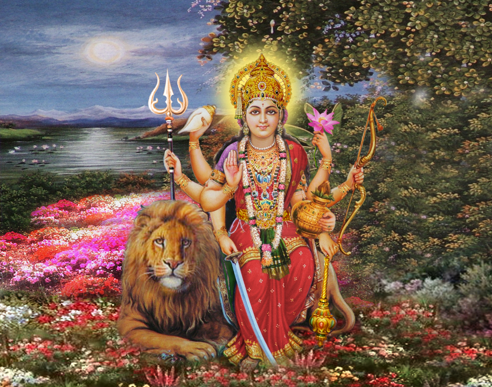 Hindu Gods HD Wallpapers: Ma Durga