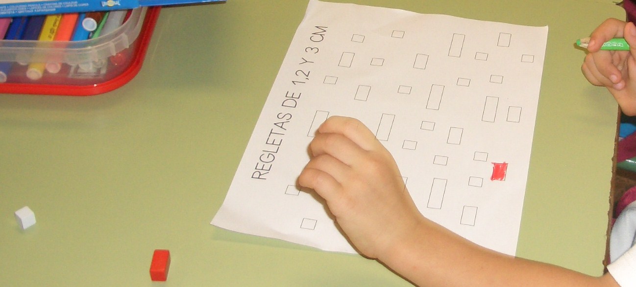 mipequeescuela: LAS REGLETAS....EN MI AULA