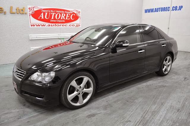 2007/JAN Toyota MARK X 300G for Kenya to Mombasa - nice black metalic ...