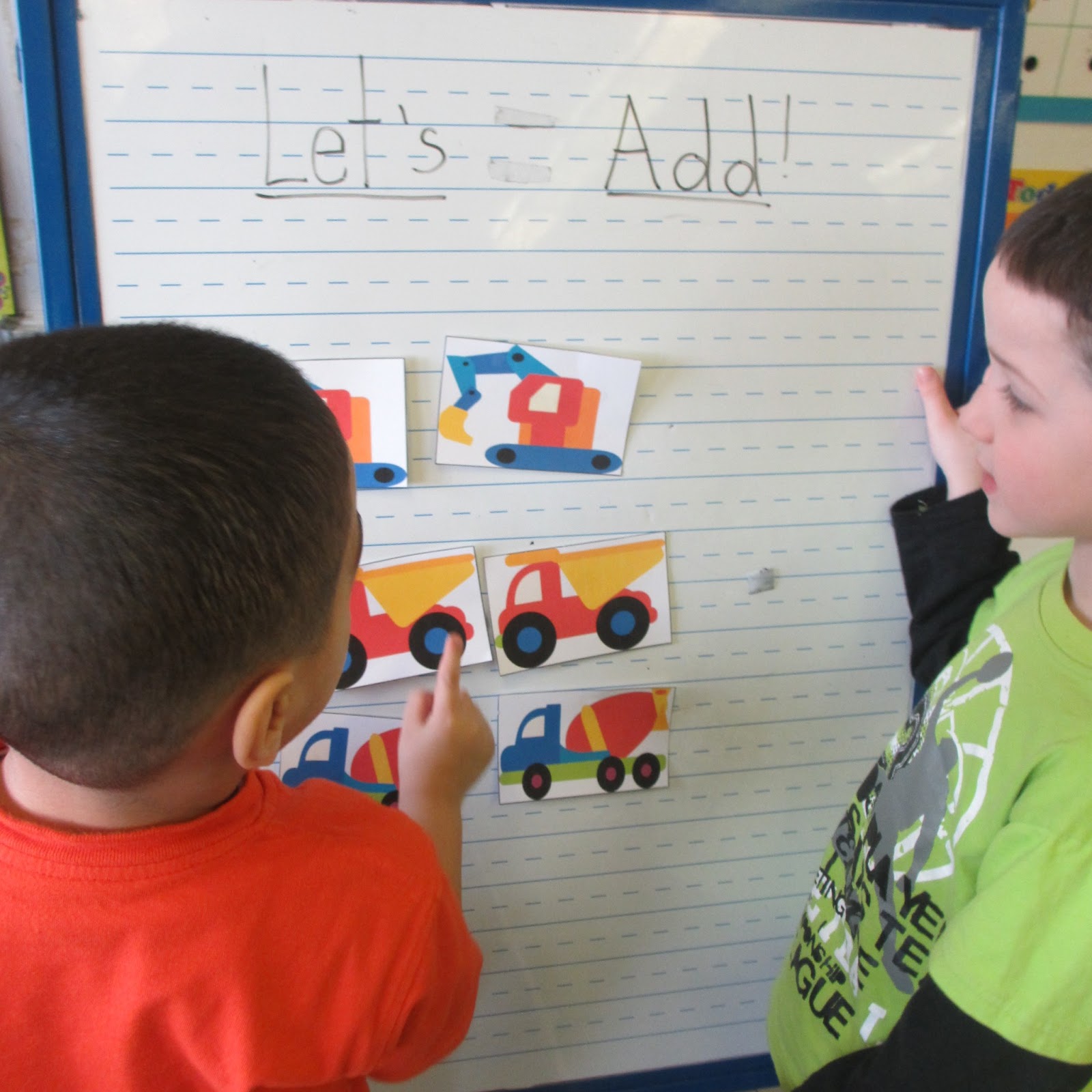 Teaching Munchkins: Count & Dump...some math fun with trucks!