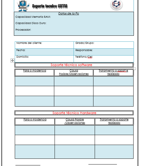 BRINDA SOPORTE Y MANTENIMIENTO PRESENCIAL Y A DISTANCIA: BITACORA