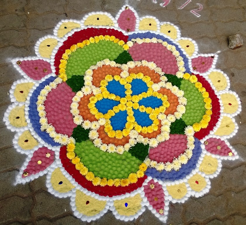 Kolangal: Margazhi Kolam Contest 2014 at Chidambaram