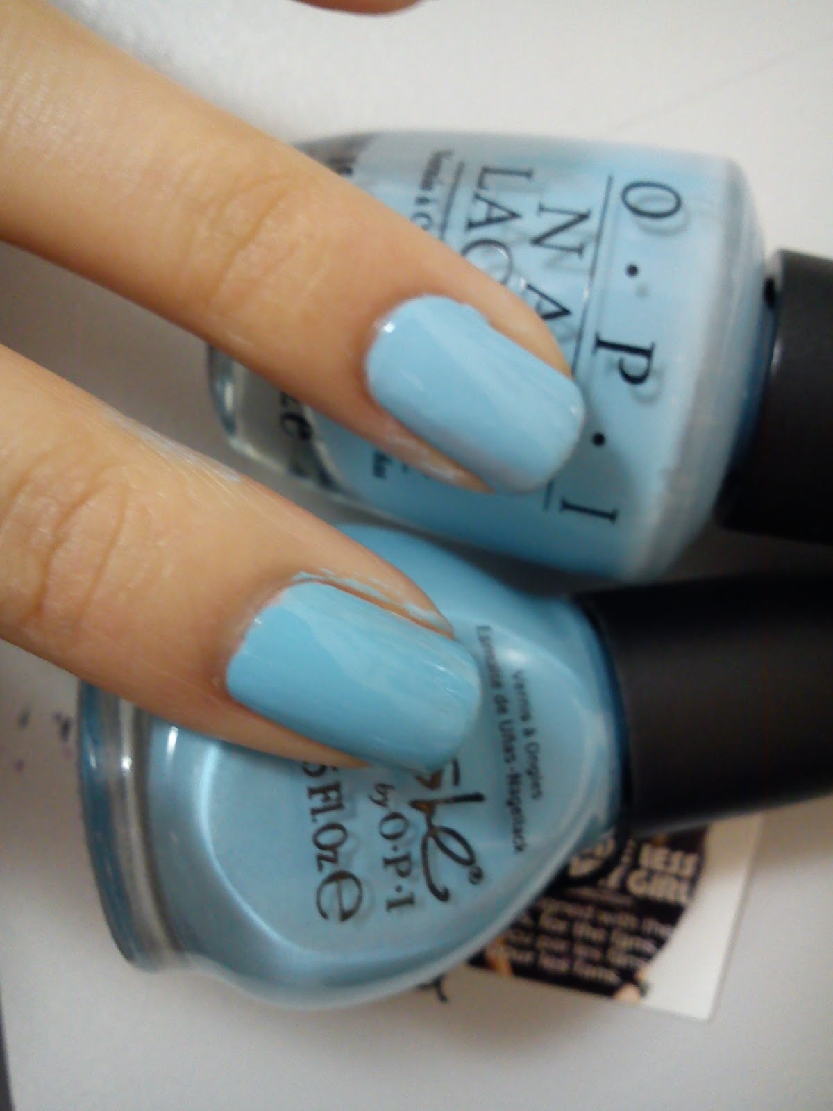 Bottles of dreams: Nicole By OPI "BABY" BLUE