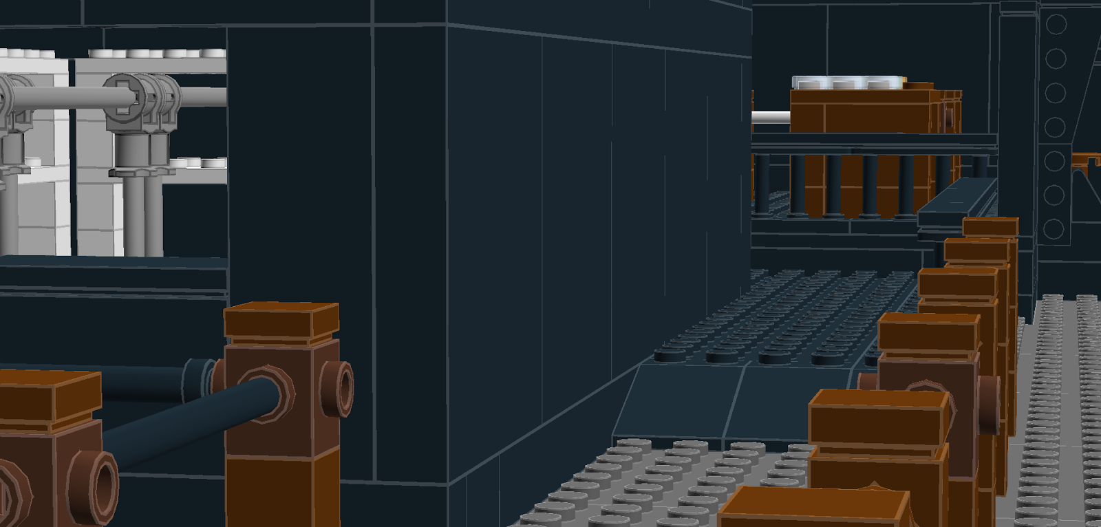 The Dark Streets of the Cardboard City: The Drowned Lego: Ground Floor