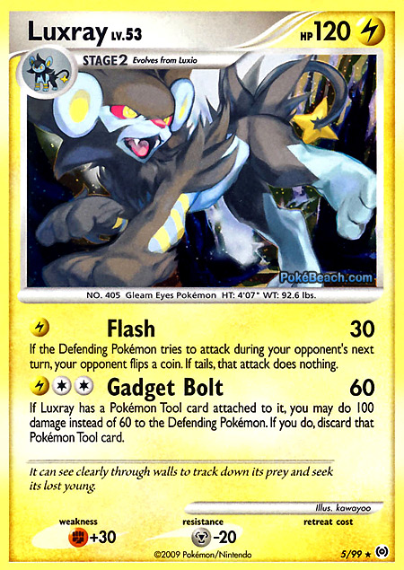 Luxray -- Arceus Pokemon Card Review | PrimetimePokemon's Blog