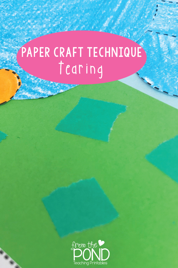 Paper Craft Techniques | From the Pond